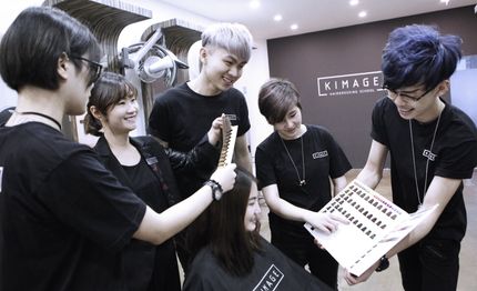 Hairdressing school store